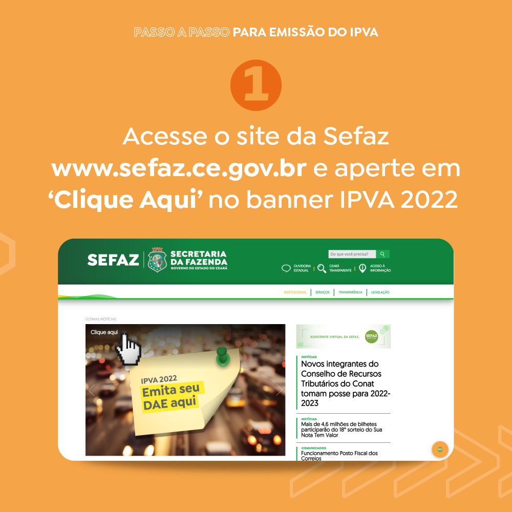 IPVA 2022: confira o passo a passo para emissão do boleto - Secretaria ...