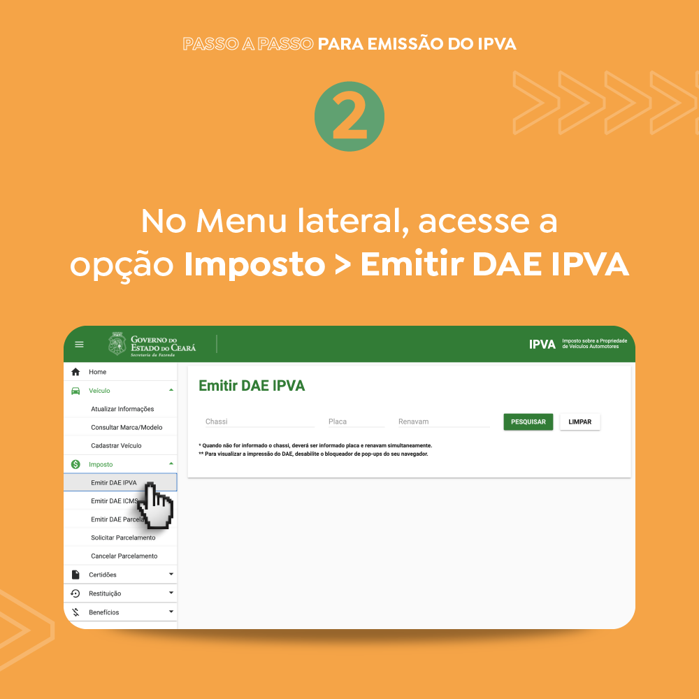 IPVA 2022: confira o passo a passo para emissão do boleto - Secretaria ...