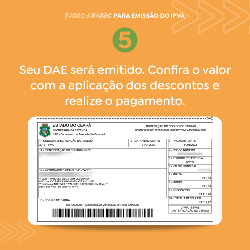 IPVA 2022: confira o passo a passo para emissão do boleto - Secretaria da Fazenda