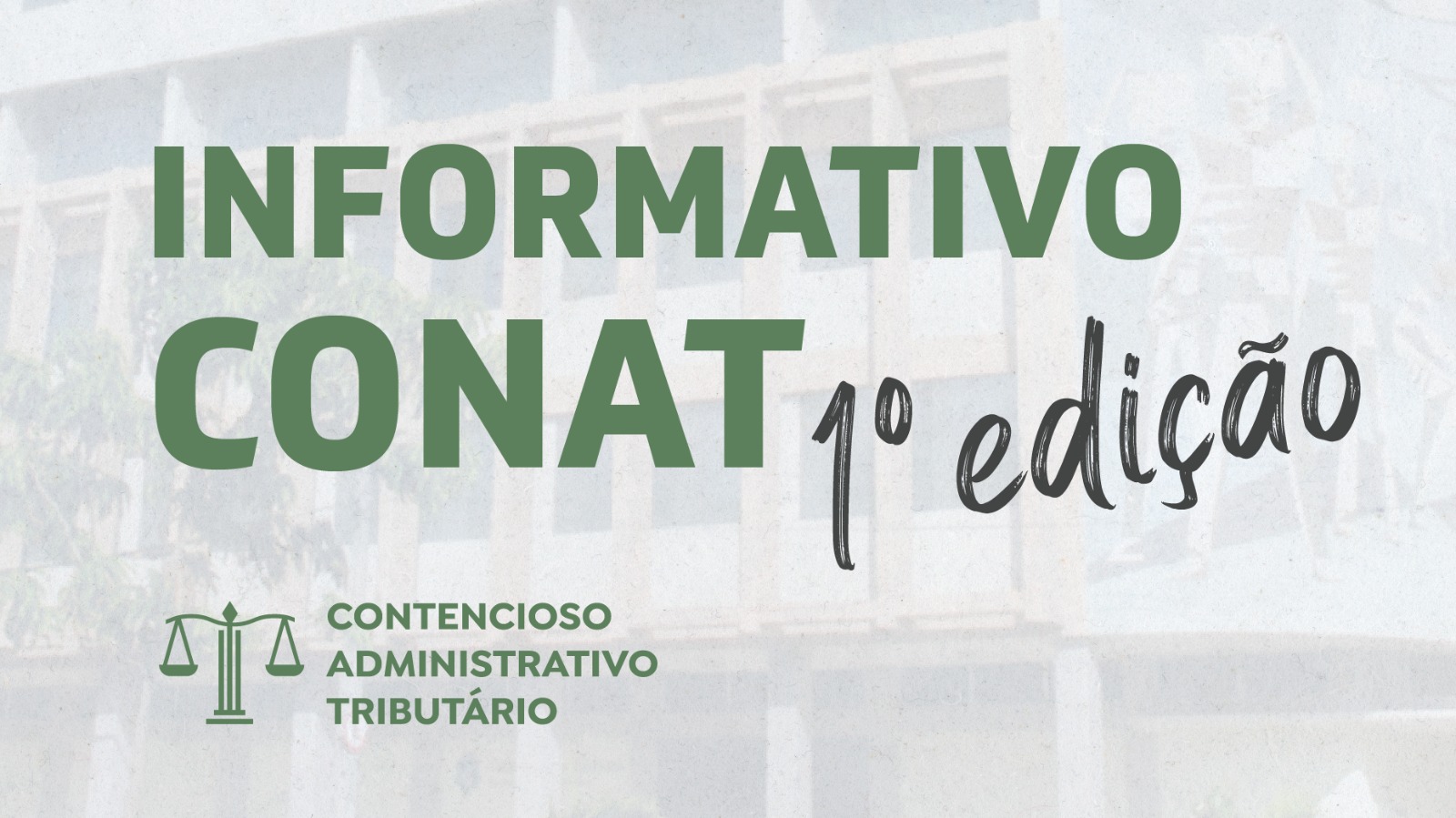 Informativo Conat é lançado como mais um meio de transparência do órgão ...